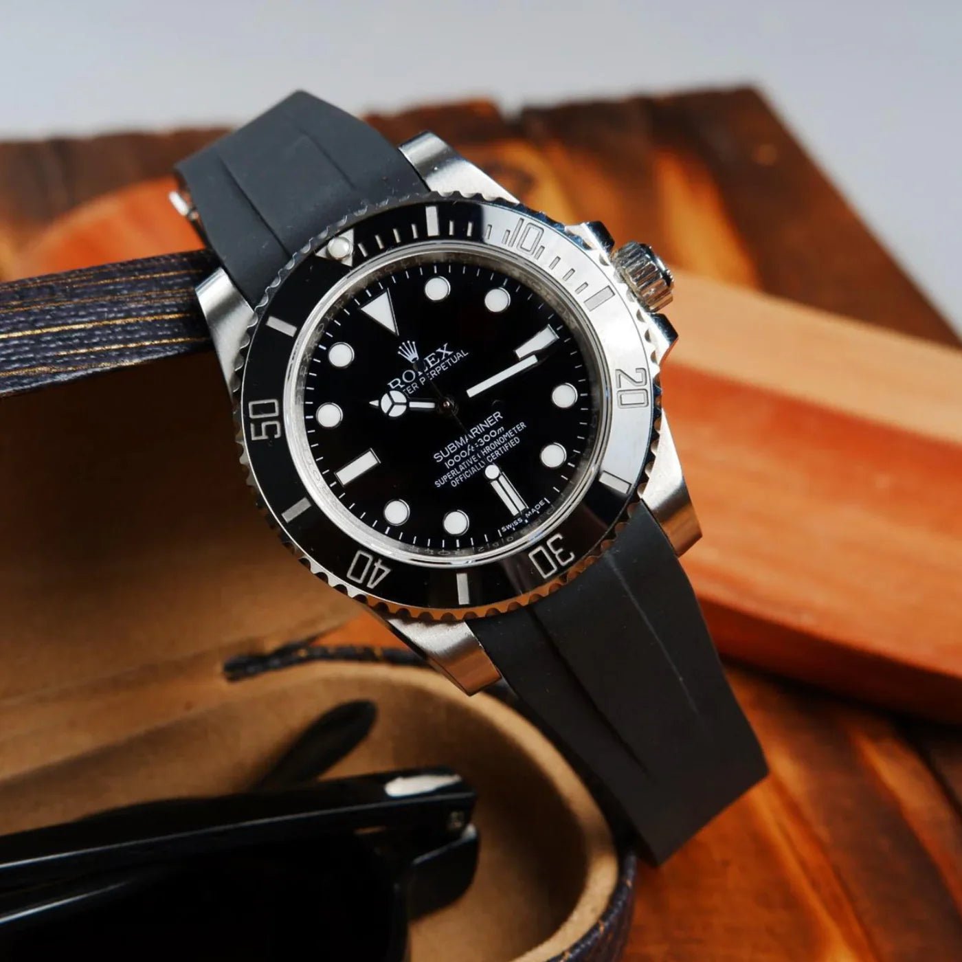Upgrade Your Rolex with Premium Rubber Straps