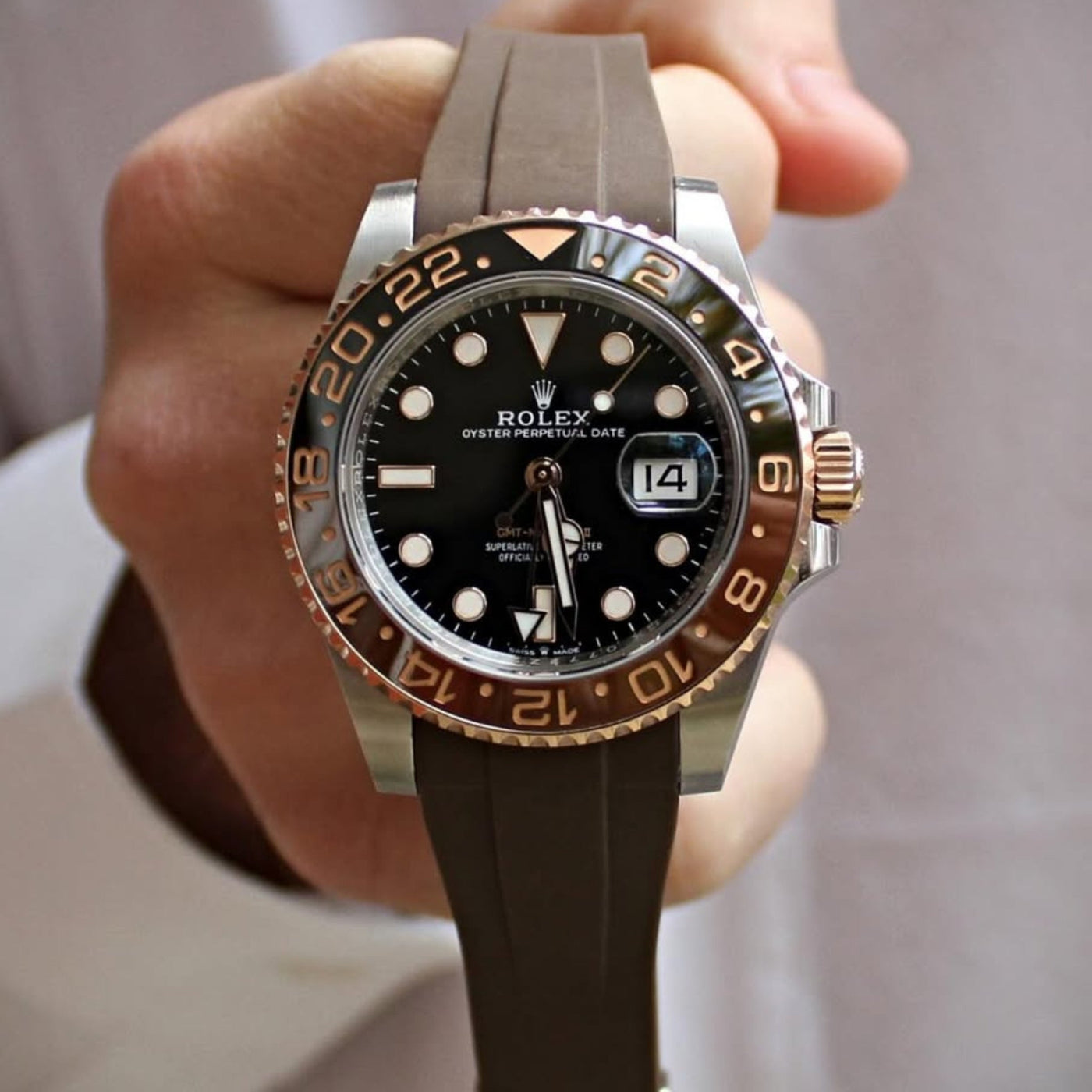 Rubber Straps for Rolex GMT-Master II - Helvetus® Switzerland