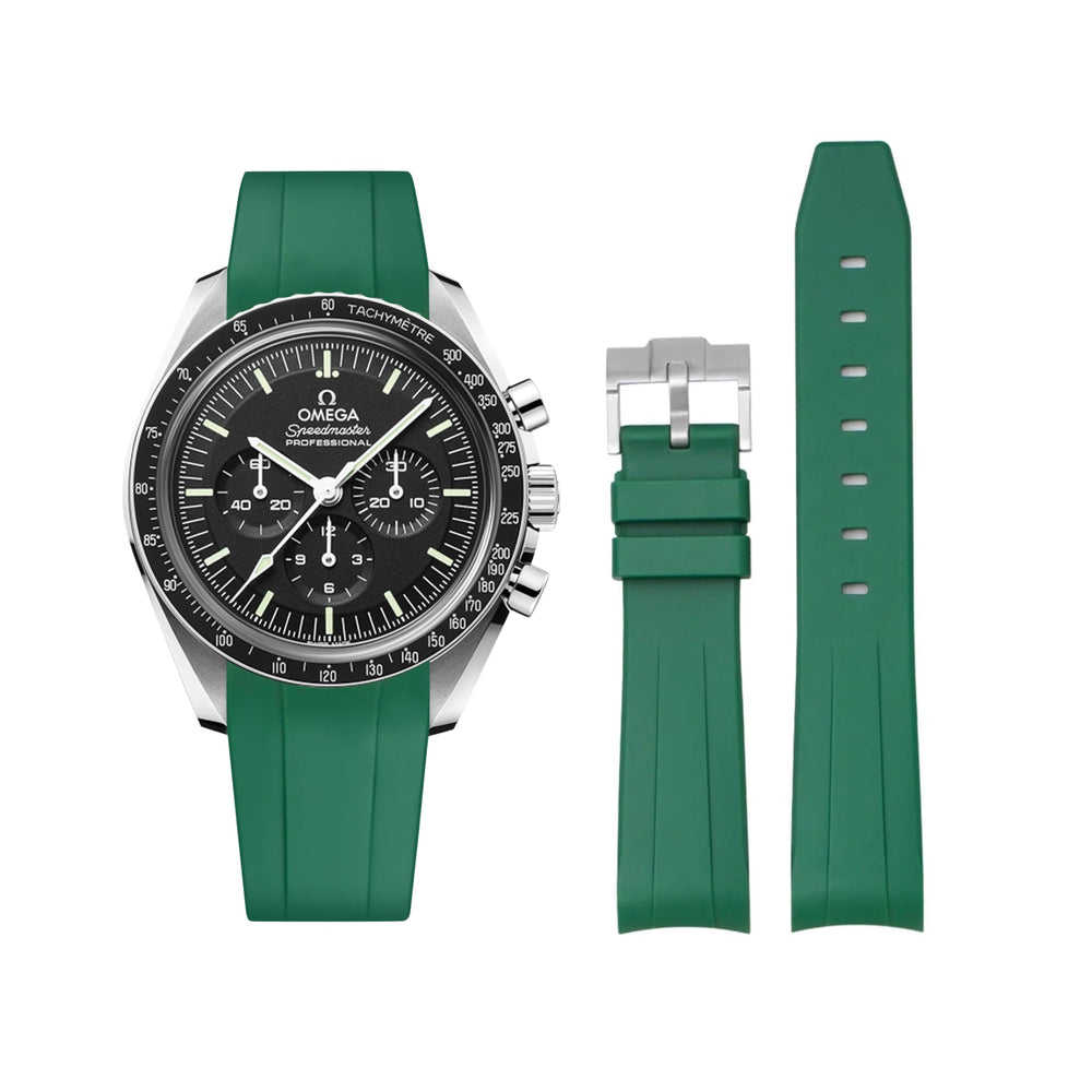 Omega Speedmaster Strap in Green - Helvetus® Switzerland